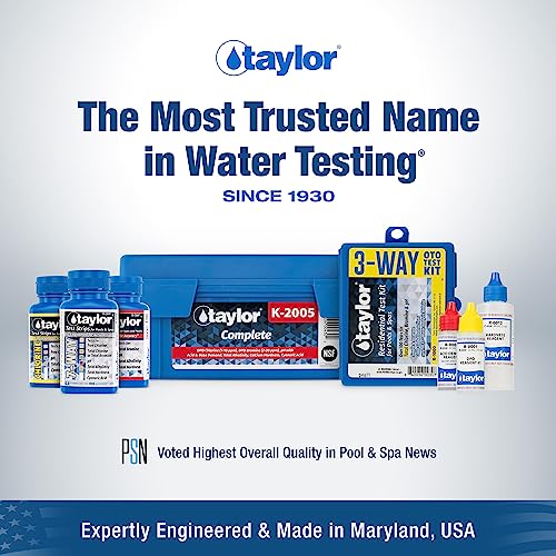 Taylor Technologies TTK2006SALT K-2006-SALT Test Kit, As Shown