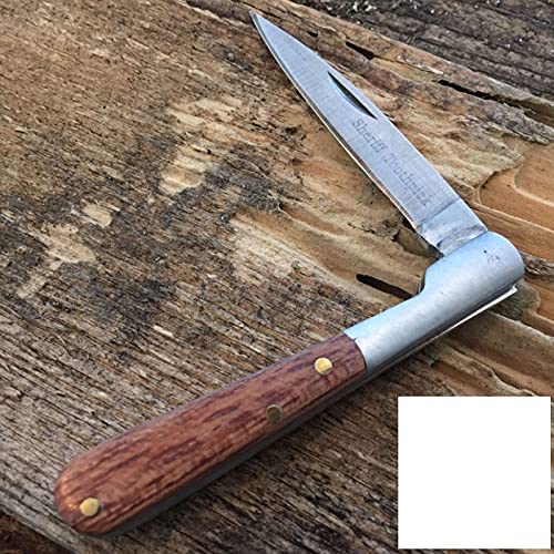 SHERIFF Toothpick Tactical Folding Pocket Knife Carbon Sharp Blade Stainless Handle 212071-SF