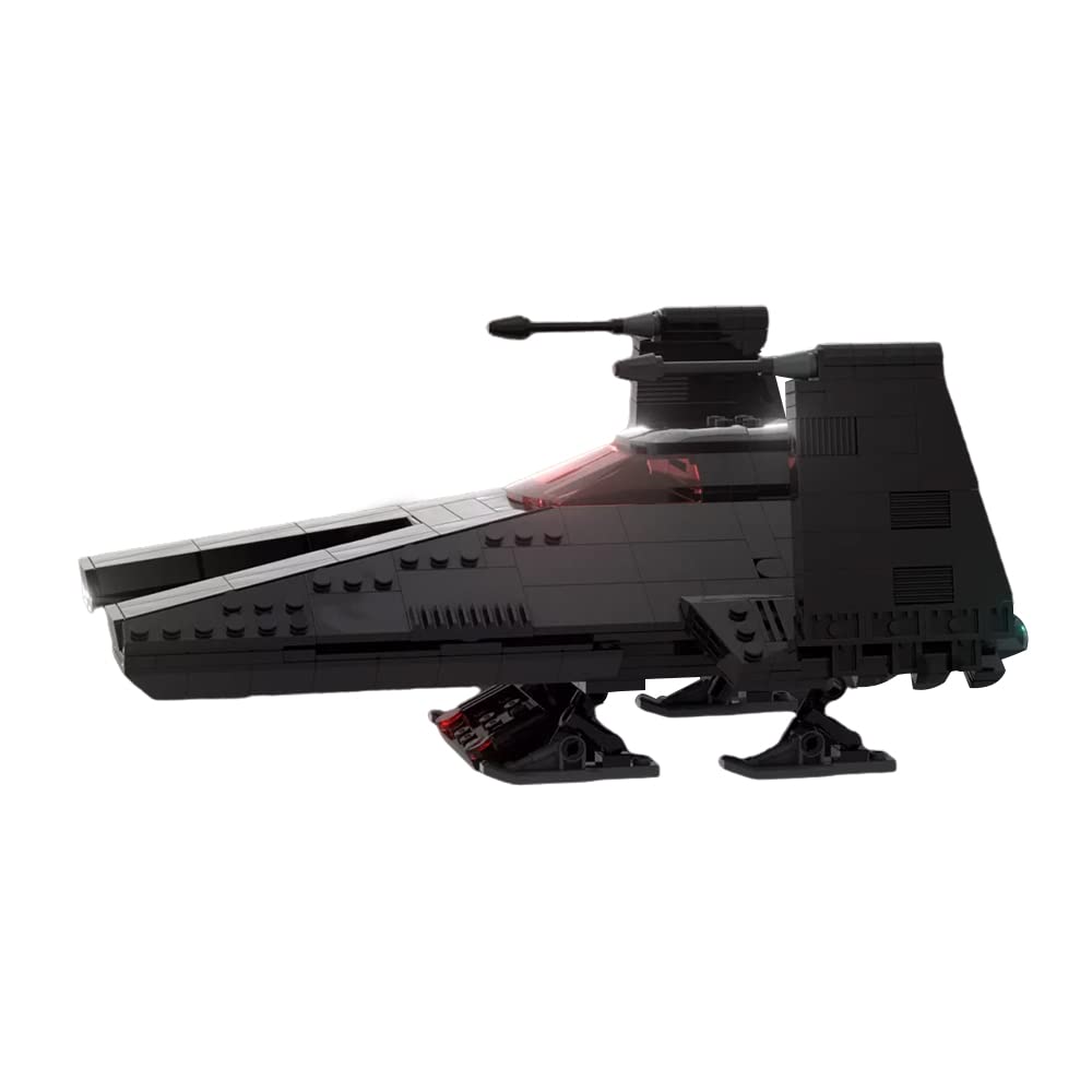 Sayotoo Space War Inquisitor Space Shuttle Toy Building Kit; Space Transport Spaceship Building Block Sets; Fun Gift Idea for Kids Aged 9 and up,New 2022 (698 Pieces)