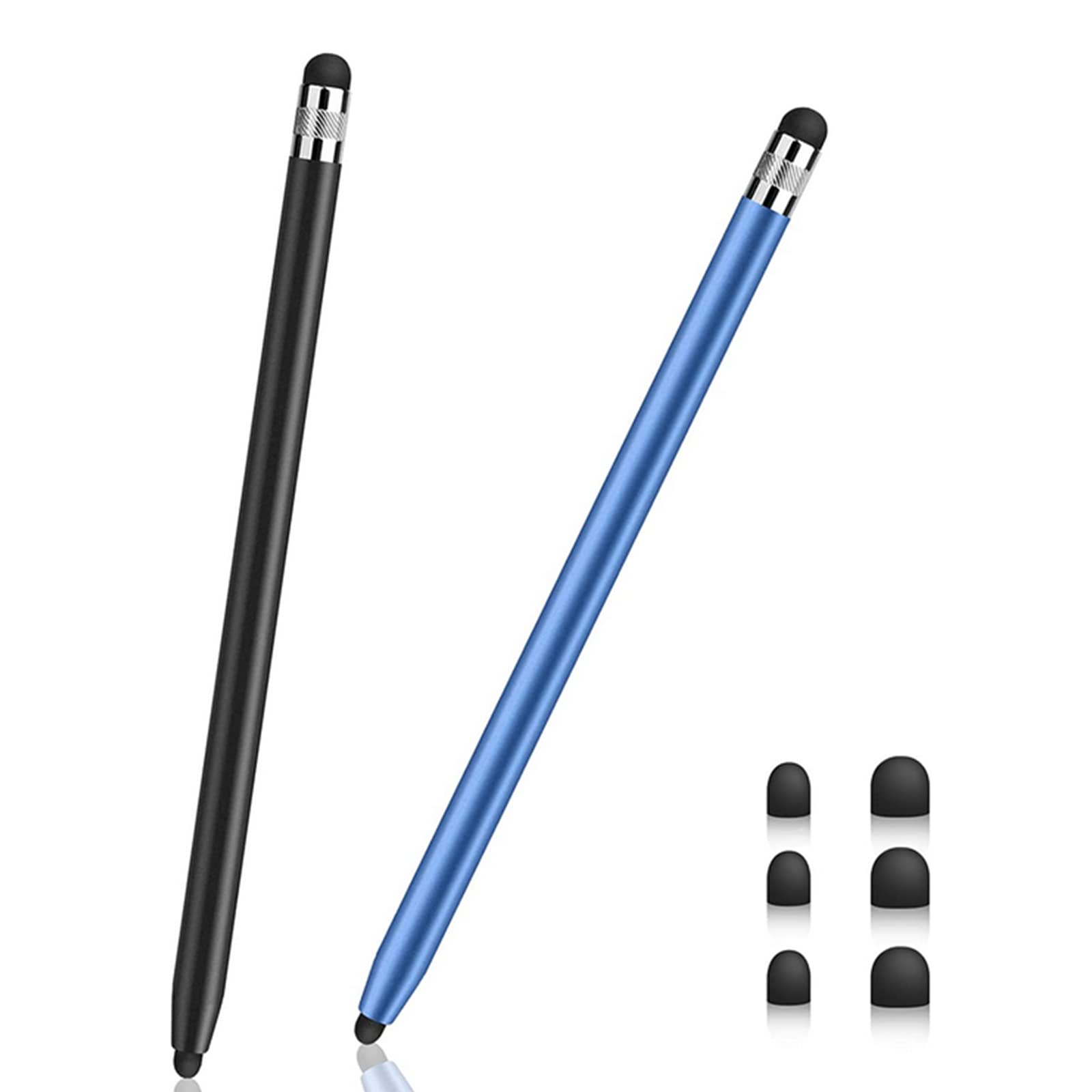 Stylus for Touch Screens, Digiroot 2-Pack Stylus Pens High Sensitivity & Precision Capacitive Stylus for iPhone/iPad Pro/Tablets/Samsung/Galaxy/PC…