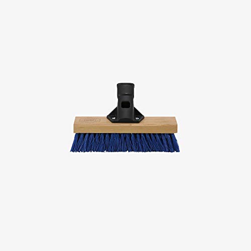SWOPT 10β Premium Multi-Surface Scrub Brush Head β Cleaning Head Interchangeable with All SWOPT Cleaning Products for More Efficient Cleaning and Storage β Clean Driveways, Decks, and Siding