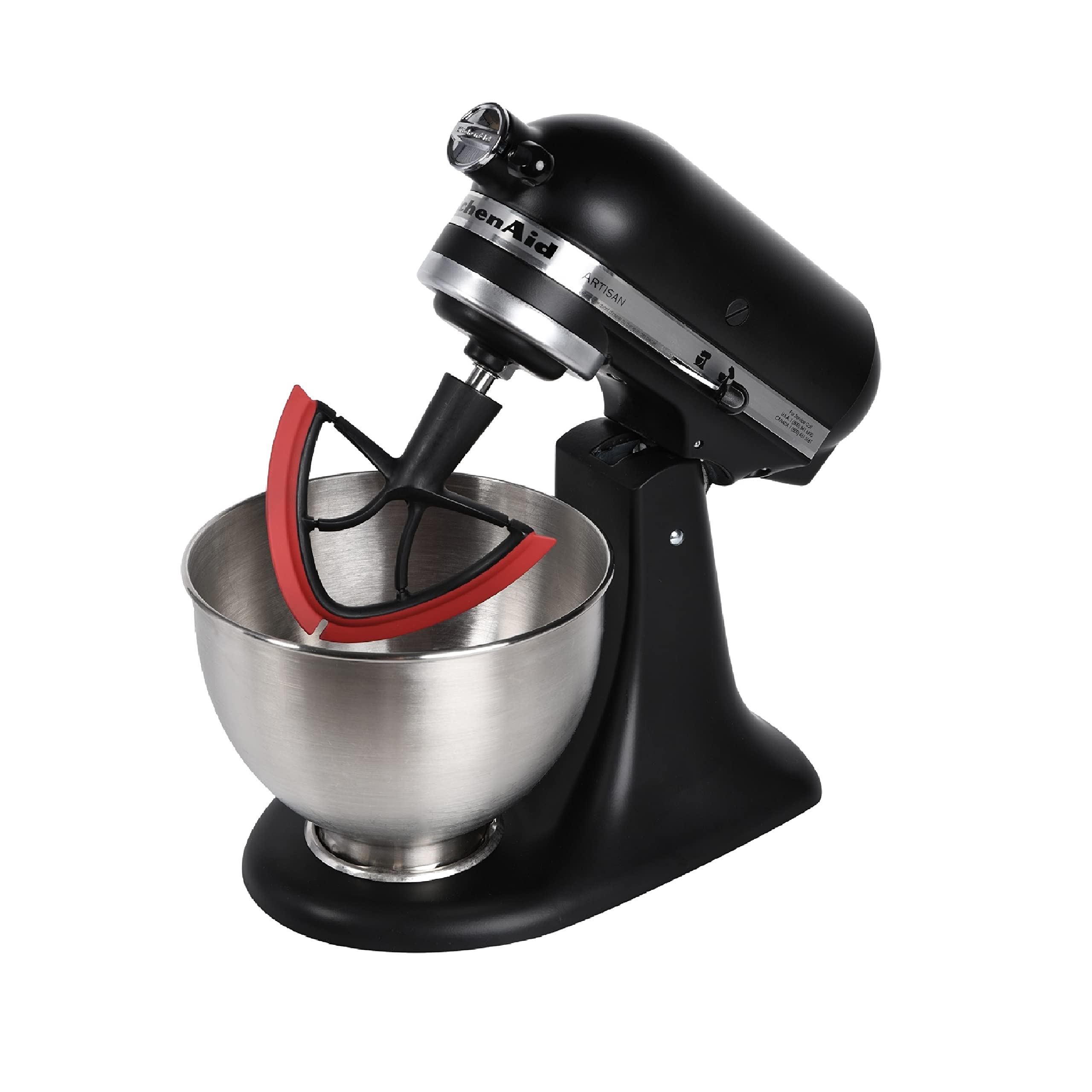 New Metro Design Beater Blade Metal TH-MR Compatible with KitchenAid 4.5-5 Qt Tilt-head Stand Mixer, Red