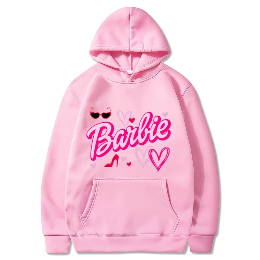 wkind olades Come On Let's Go Party Hoodies for Women pumpkin halloween Shirt christmas Fashion Trendy Outfits Oversized Hooded Sweatshirts Long Sleeve Pullover Fall Clothes Pink