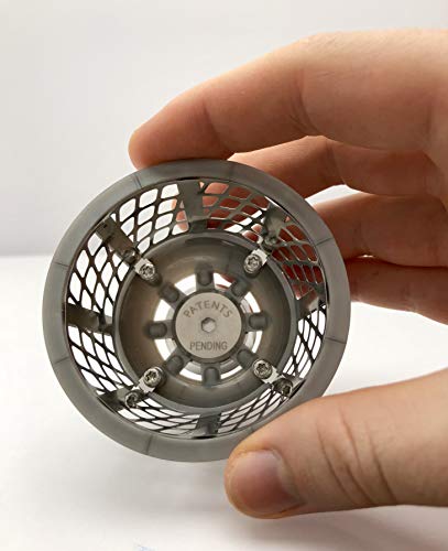 Tubbrella the Most Innovative Bathtub Drain Strainer/Hair Catcher (silver)