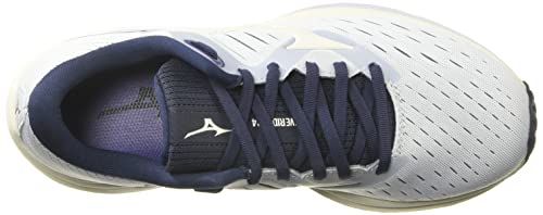 Mizuno Women's Wave Rider 24, Arctic Ice/Snow White, 9.5 B US