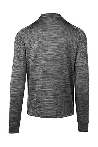 Mizuno Youth Velocity Long Sleeve Crew, Shade, X-Large