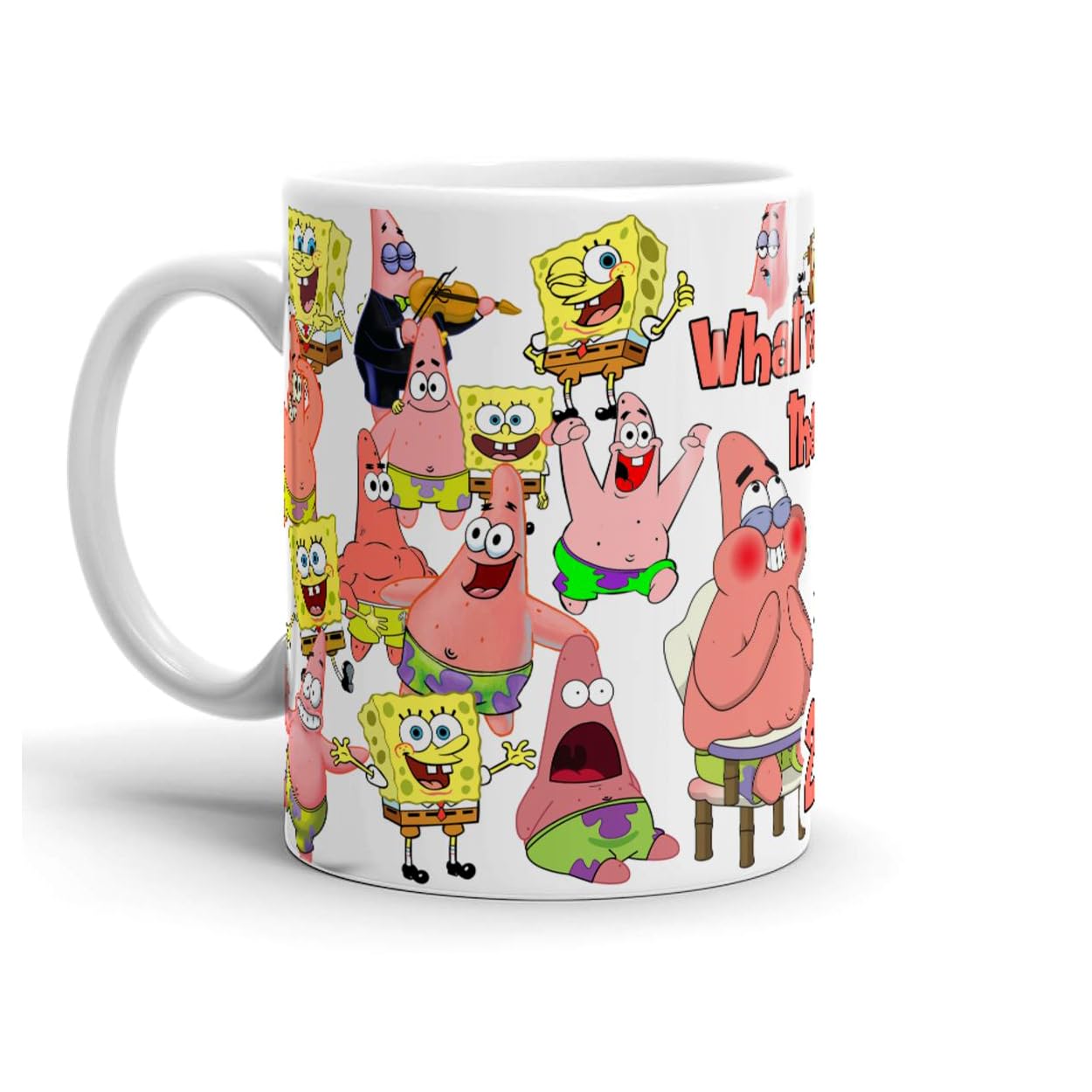 TIAZEA Coffee Mug What Birthday Is Tea Funnier Ceramic Than Cups 24 Christmas 25 11 Oz Mugs Gifts For Christmas Presents, White