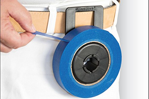 TapeTool TT-B-01 Hands Free Portable Tape Dispenser for Painters, Black