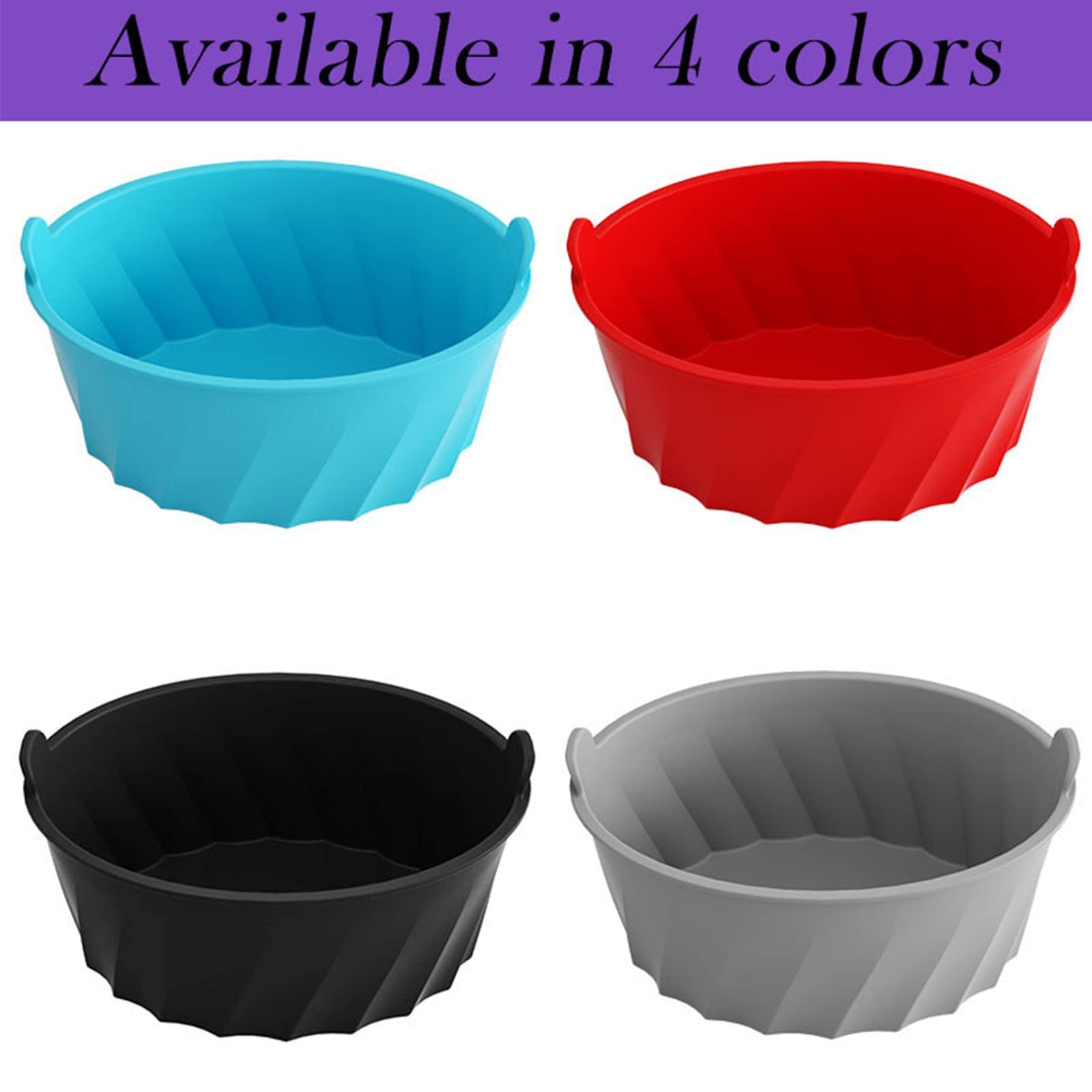 Reusable Crock Pot Liners,Silicone Slow Cooker Liner,Easy to Clean and Leak-Proof Crock Pockets,Fits 6 to 8 Quarts Oval Crock Pots(1pcs Black)