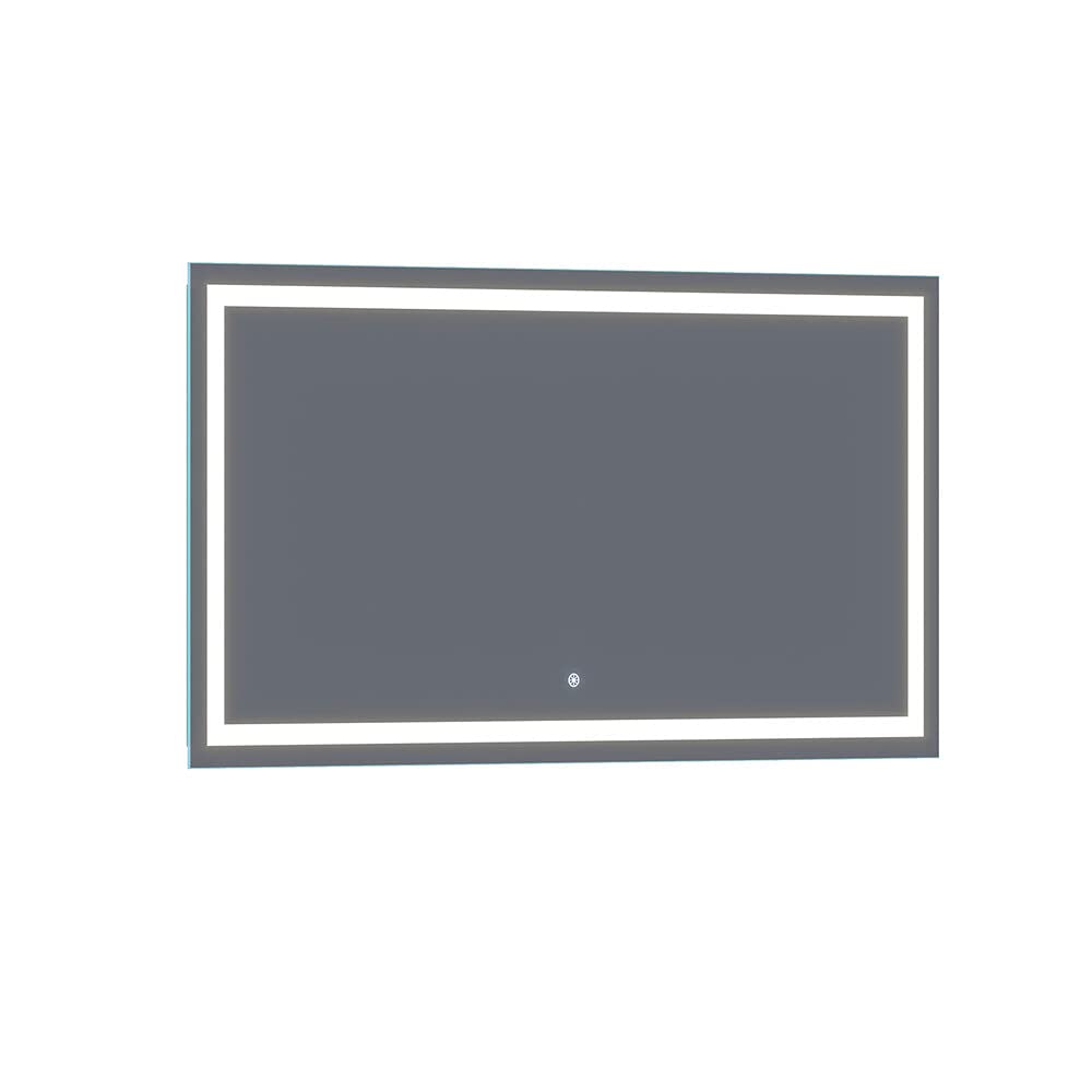 Luxaar Lumina 70 in. x 36 in. LED Lighted Vanity Mirror with Built-in Dimmer and Anti-Fog Feature