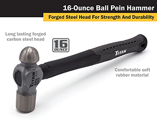Titan - 16 Oz. Ball Pein Hammer (63316)