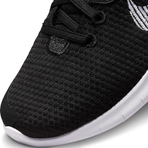 Nike Women's Flex Experience RN 11 Sneaker, Black/White-dk Smoke Grey, 8