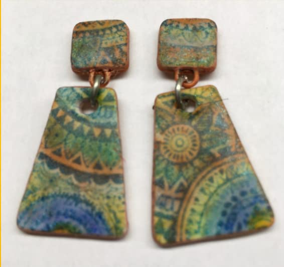 Rounded Possibilities Graduated Collar Jewelry Sized Set of 6 Polymer Clay Cutters and Mixed Media