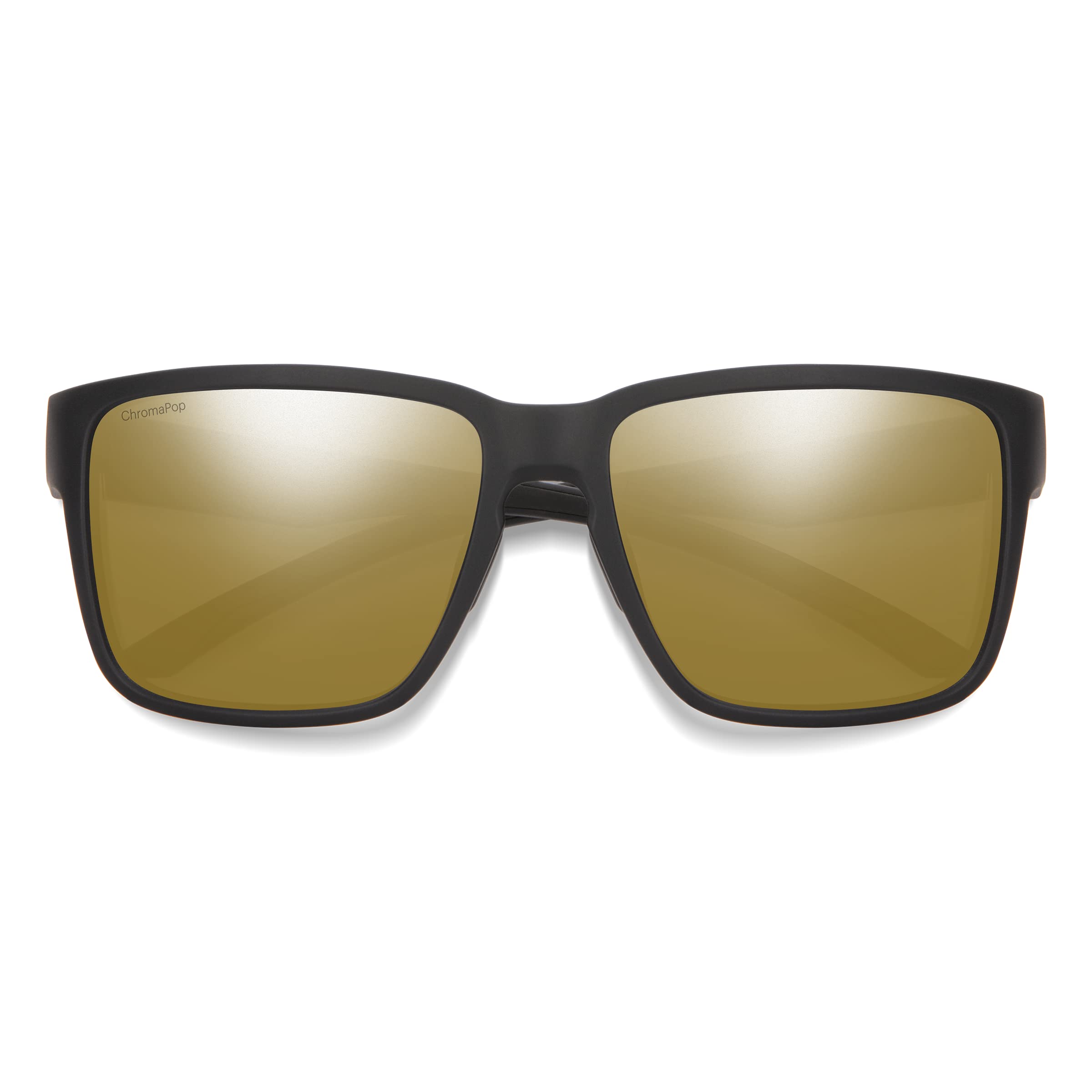 SMITH Emerge Sunglasses with ChromaPop Lenses – Performance Sports Active Sunglasses for Biking, Running & More – For Men & Women – Matte Black + Bronze ChromaPop Polarized Mirror Lenses
