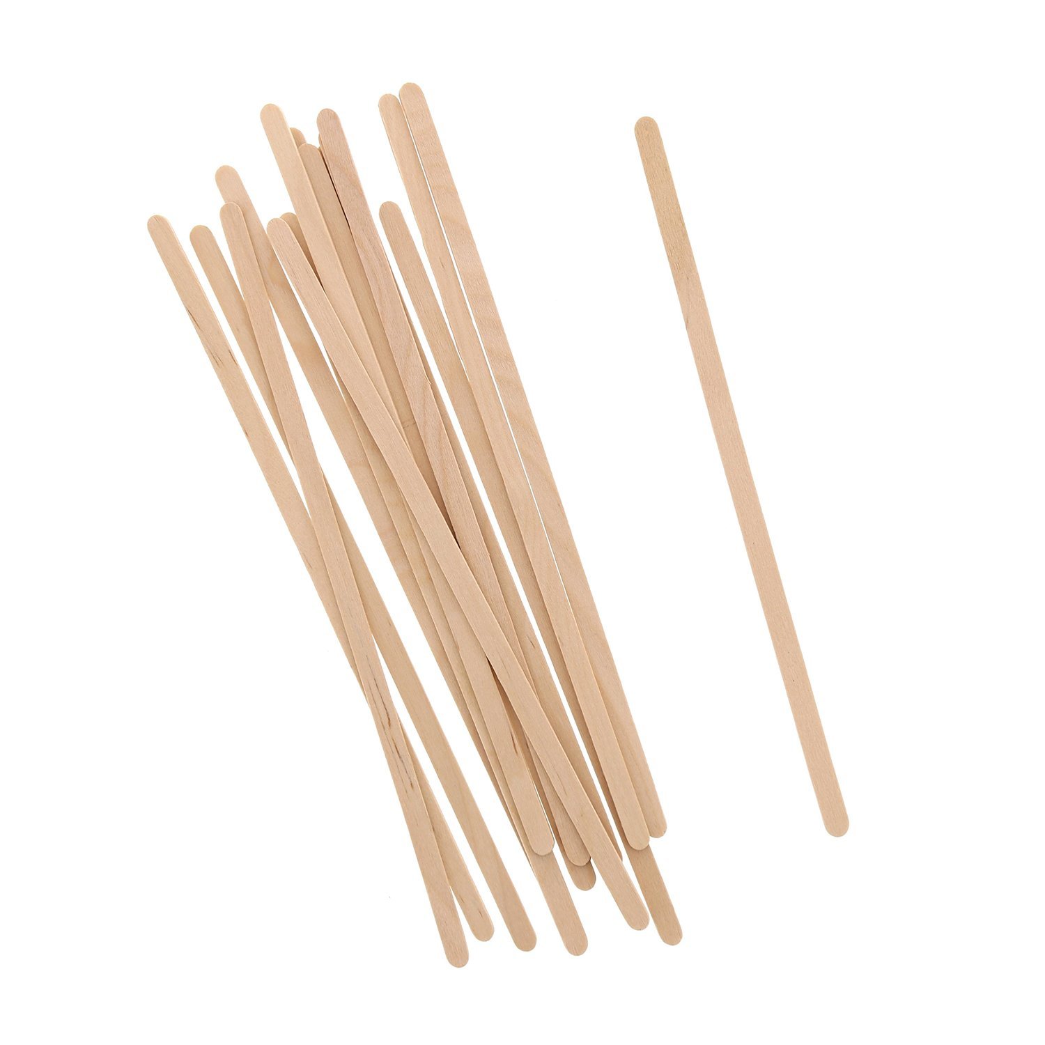 Royal 7.5" Wood Coffee Beverage Stirrers, Package, 1, Box of 500