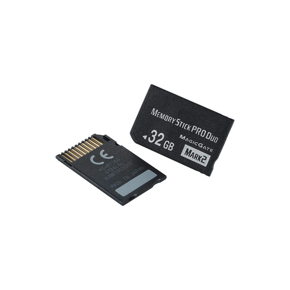 JUZHUO Original 32GB Memory Stick Pro Duo (MARK2) Memory Stick for Sony PSP/Camera Memory Card