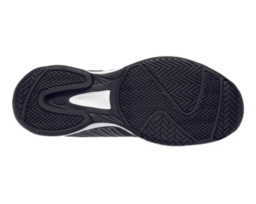 K-Swiss Men's Court Express Tennis Shoe, Jet Black/White/Spicy Orange, 9 M