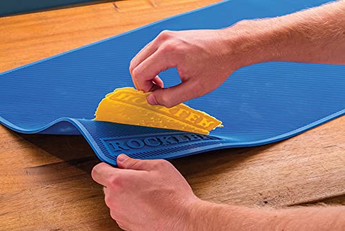 Rockler Silicone Glue Mat (15"x30") - Heat Resistant Mat for Projects, Garage, Shop, Dining Room Table β Easy to Clean Silicone Mats for Crafts β Rolls up for Easy Storage Silicone Project Mat