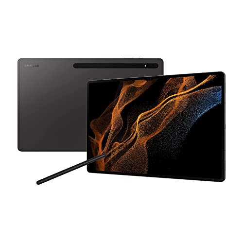 Samsung Galaxy Tab S8 Ultra | Super AMOLED, 120Hz, HDR10+ 14.6" Screen | 512GB 16GB RAM | Graphite (Renewed)
