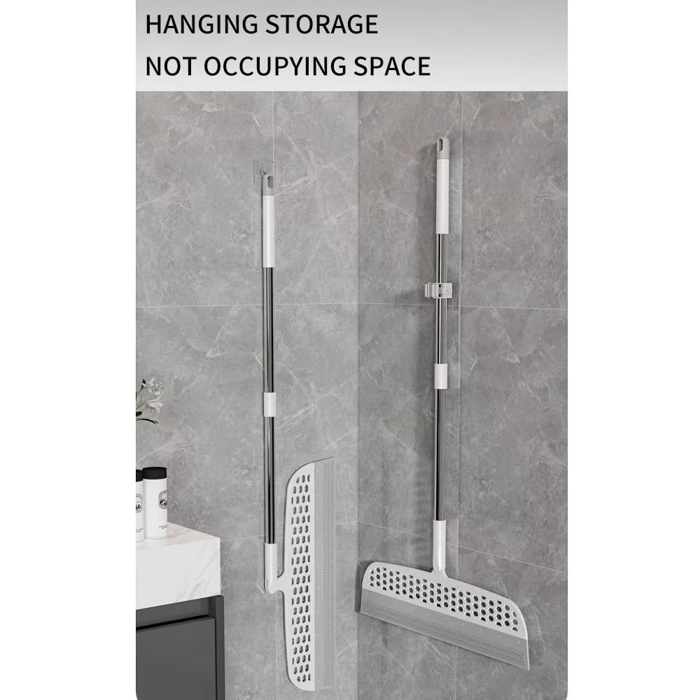 Wiper Floor Scraper Home Bathroom Magic Sweeper Double Razor Silicone Scraper Floor Cleaner