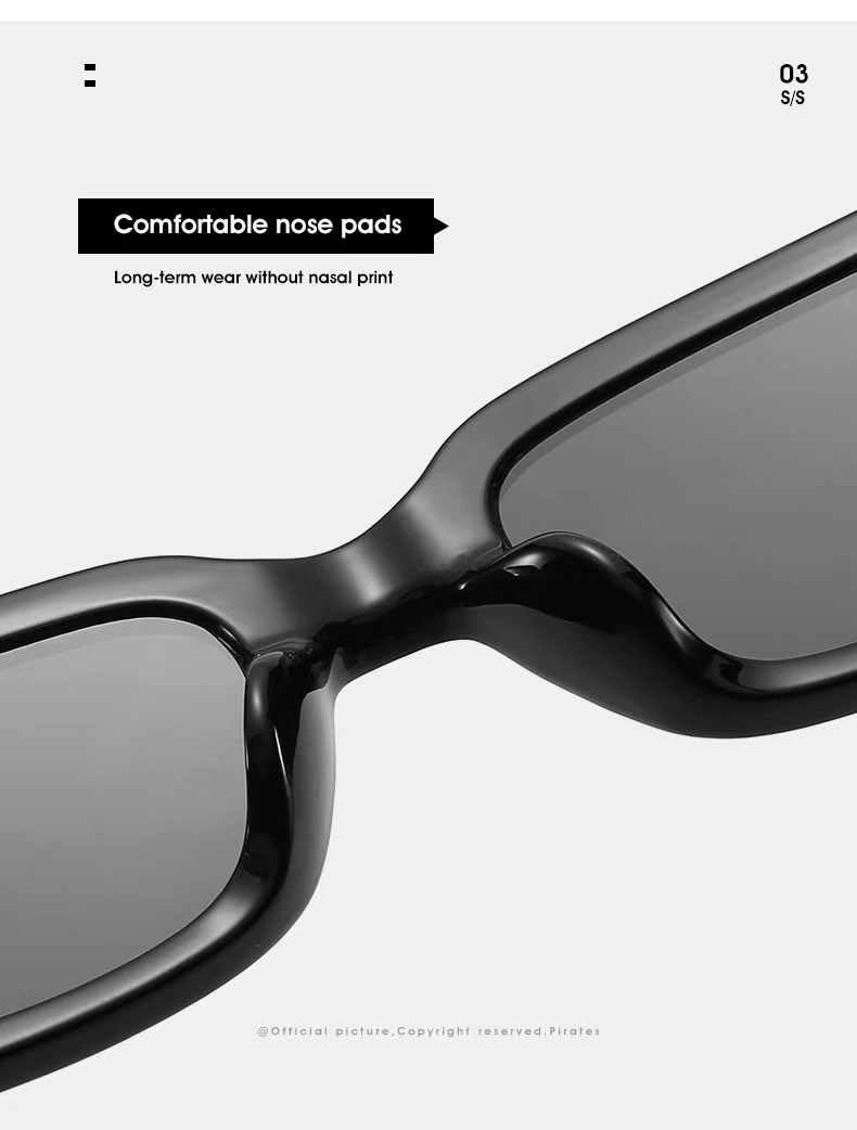 Rectangle Sunglasses for Women and Men Fashion Sunglasses UV Protection Trendy Retro Glasse