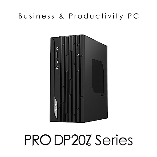 MSI PRO DP20ZA (MFF) Desktop, AMD Ryzen R7-5700G, Radeon Vega 7, 16GB Memory, 500GB SSD, WiFi 5, USB Type-C, Black, Windows 11 Home: 5M-223US