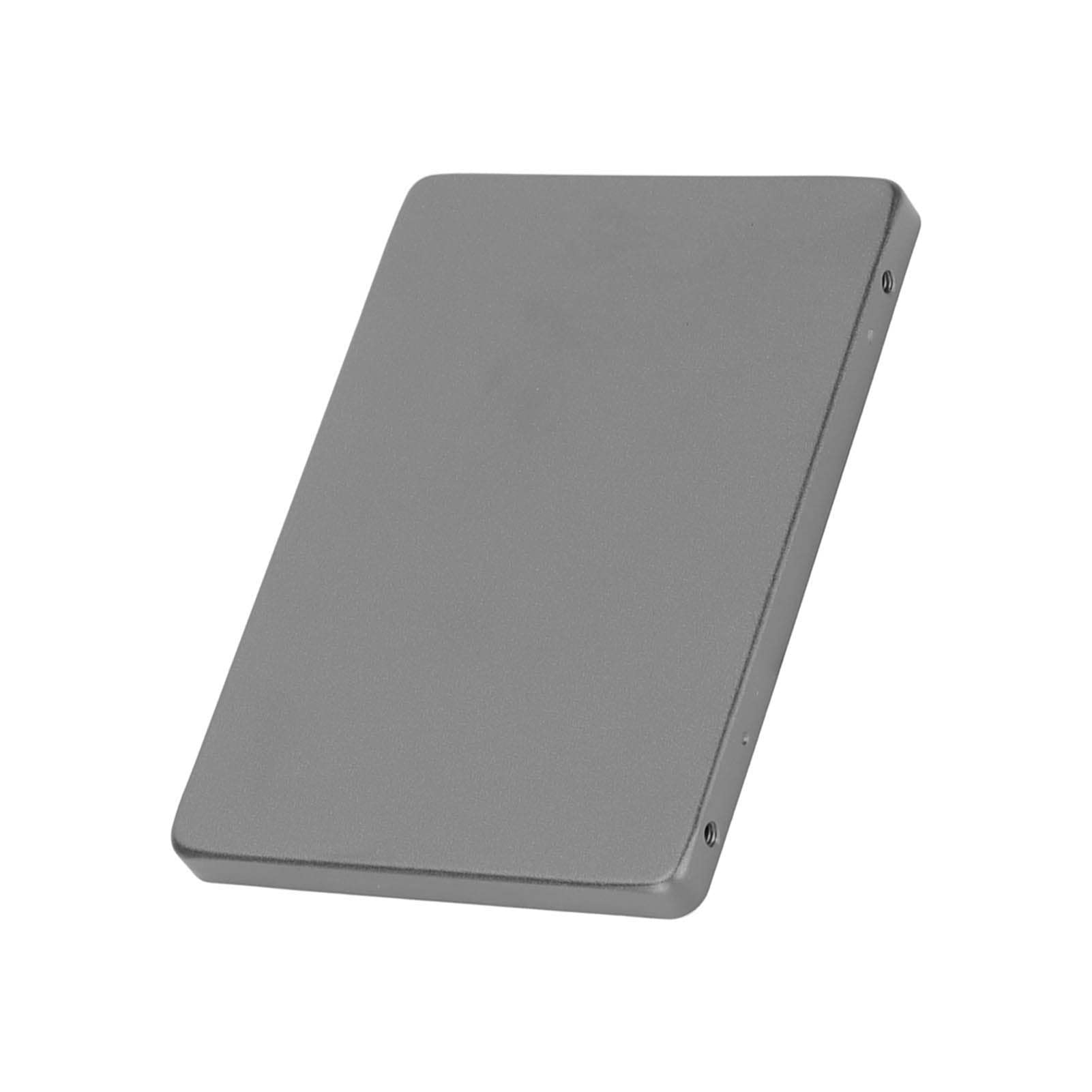 Shanrya SSD Adapter Case, Lightweight Aluminum SSD Adapter case with high Heat Dissipation, 6Gbps Data Transfer Home from Office Computer Grey