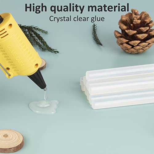 REIDEA Hot Glue Gun Sticks for Full Size Glue Gun, 5.9" Long x .43" Diameter, 10 Count