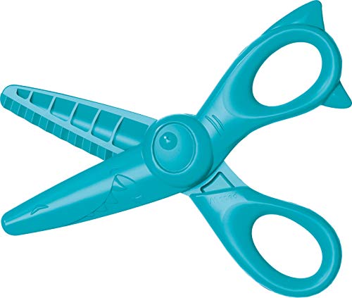 Maped KidiCut Spring-Assisted & Craft Plastic Safety Scissors, Kids, 4.75 Inch, Set of 3 (981727)