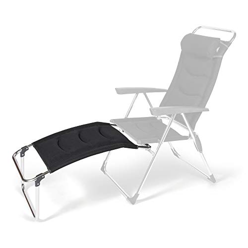 Kampa Dometic Quattro Milano Camping Chair Footrest (Pro Black)