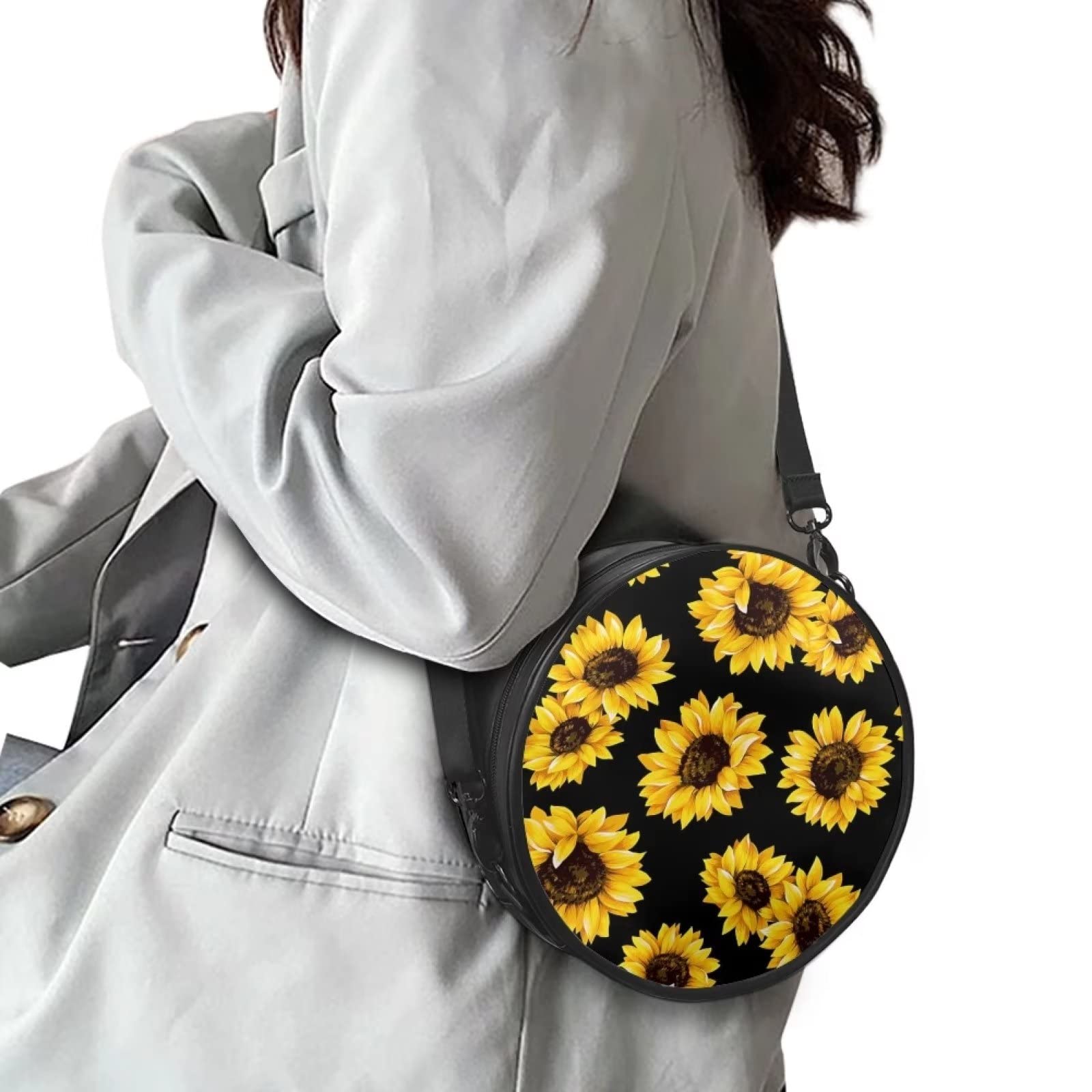 Rnyleeg Purple Shoulder Bag Crossbody Bag for Women,Cell Phone Purse Shoulder Backpack Women Tote Bag Handbag