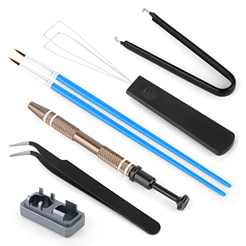 RUNJRX Keyboard Lube Kit with Switch Opener Tweezers for Custom Keyboard, Keyboard Lube Tools