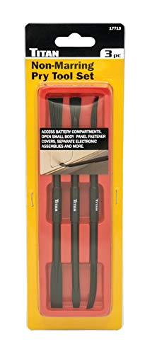 Titan 17713 3-Piece Non-Marring Precision Pry Bar Set