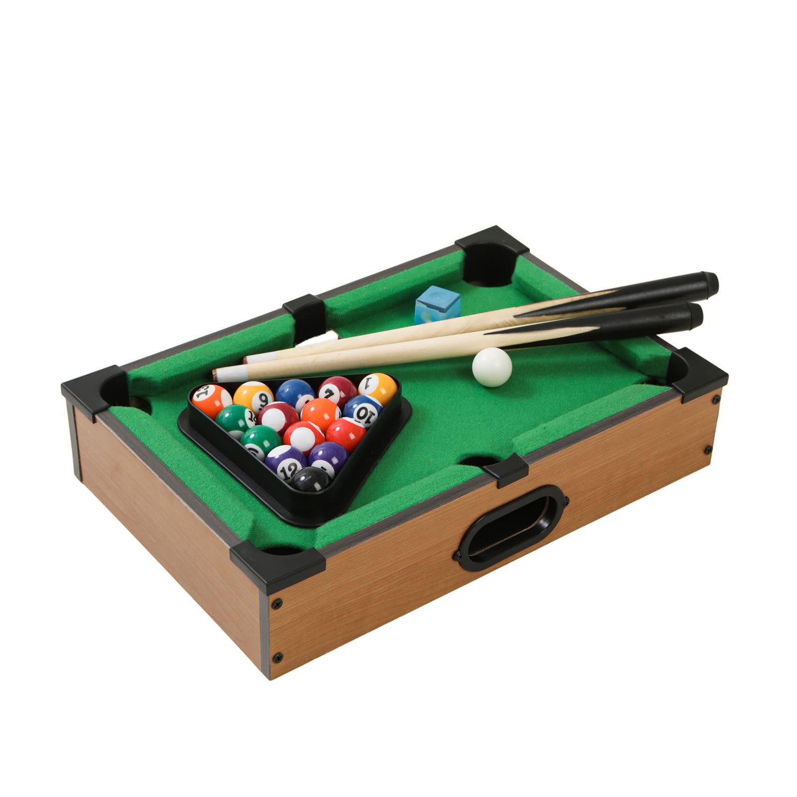 Shevshavan 14(inch) Mini Pool Table for Kids Mini Billiards Table-top Game Small Pool Tables Fun for Family Birthday Gifts for Kids