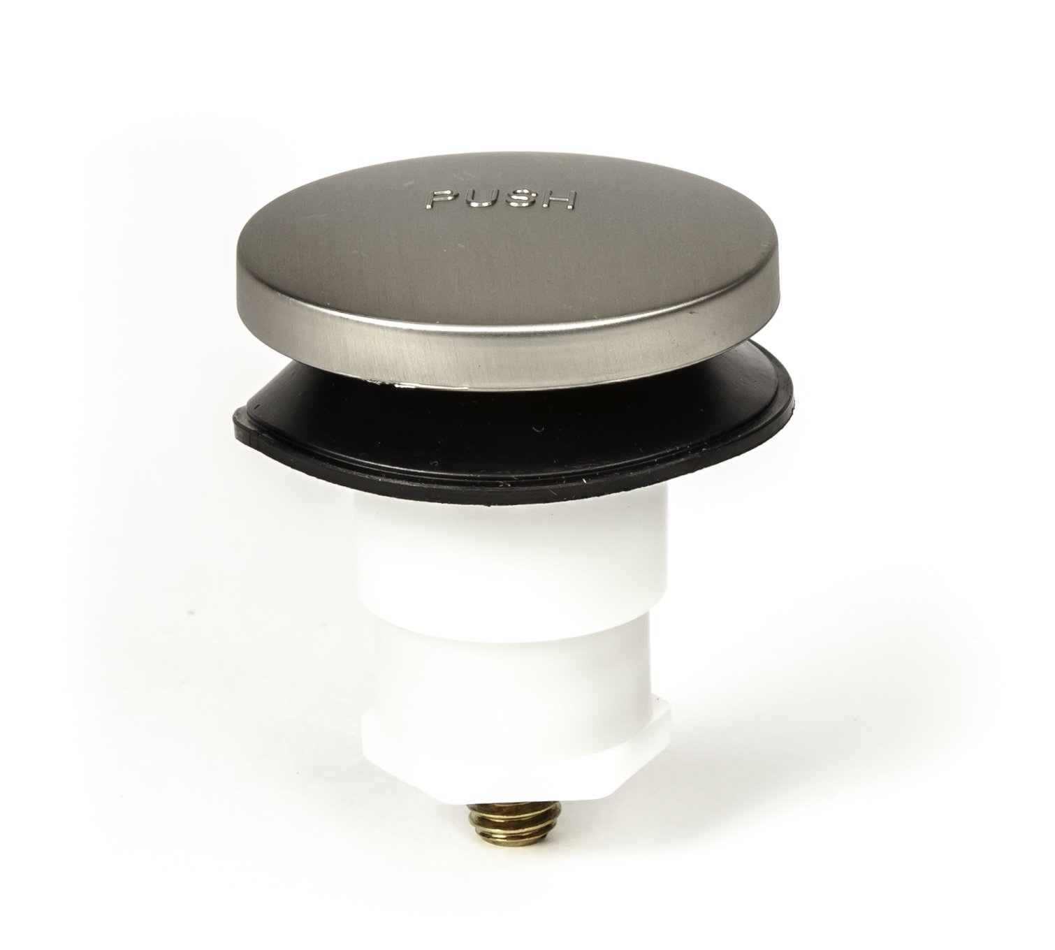 Toe Touch (Tip Toe, Foot Actuated) Bath Tub/Bathtub Drain Stopper Includes 3/8" and 5/16" Fittings