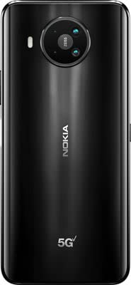 SIMBROS Nokia 8 V 5G UW TA-1257 6/64GB 6.8in Meteor Gray 8v Unlocked for Any SIM AT&T T-Mobile Cricket TRACPHONE - Complete Extra sim Key Bundle Package- Reg Price 699.99 NOT for VERIZON