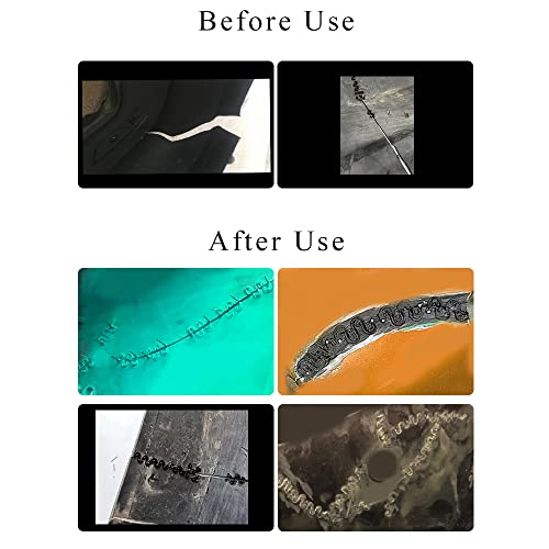 Pakowin Plastic Welder, 70W Hot Stapler Plastic Repair Kit with LED Light and 205 Staples, Plastic Parts Mending Tool