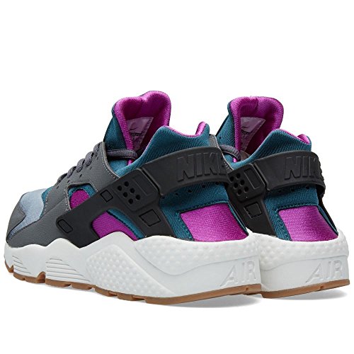Nike Air Huarache Run Women's Running Shoes Dark Grey/Teal 634835-016 (6.5 B(M) US)