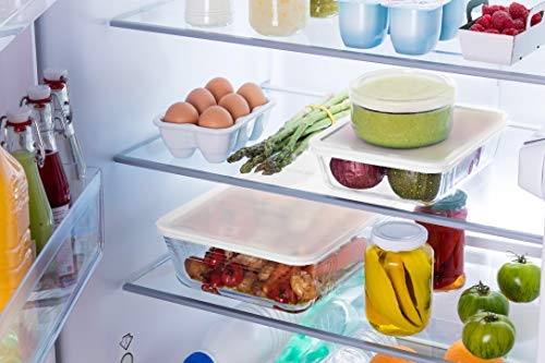 Pyrex Rectangular Dish with Plastic Lid, 2.6L