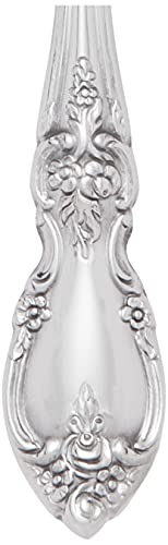 Oneida Louisiana Fine Flatware Teaspoons, Set of 4, 18/10 Stainless Steel