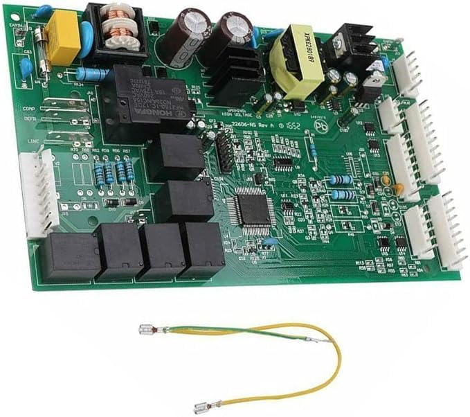 WR55X10942 Refrigerator Control Board Compatible with Ge Side by Side Refrigerator and Profile French Door Fridge Main Control Board Motherboard WR55X10942C, Repair PSI23SGRB SV
