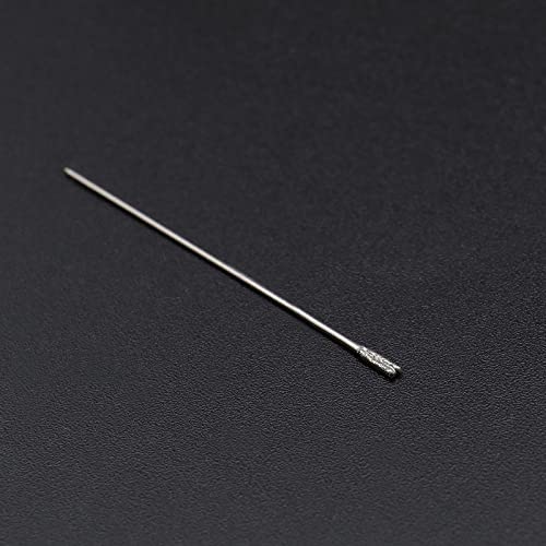 SING F LTD 20pcs Diamond Twist Drill Bit 1mm Jewellery Solid Drill Bits for Jade Stone Glass Pearl Seashells Tile Fit for Bench Drill Hanging Mill