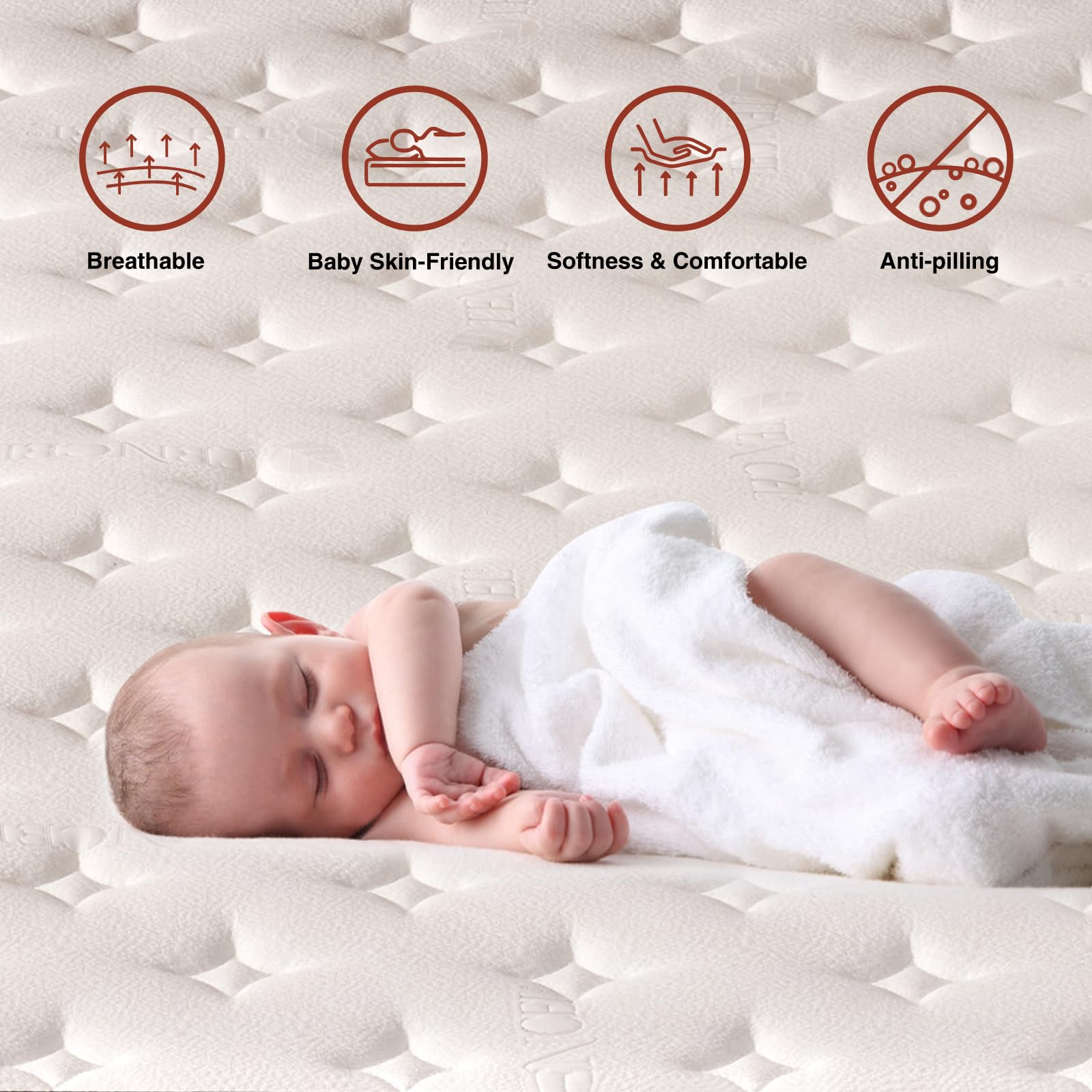 WUYOTRE Queen Mattress, 12 Inch Queen Size Hybrid Mattress in a Box,Cooling Memory Foam Bed Mattresses with Independent Spring,Soft and Breathable,Back Pain Relief,CertiPUR-US,Medium