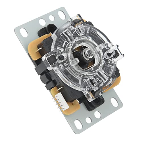 RTLR DIY Arcade Fighting Stick High Sensitivity Lightweight Resilience Arcade Joystick for Game Console (Transparent)