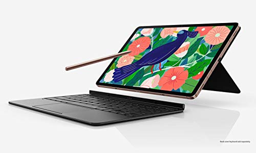 Samsung Galaxy Tab S7+ Wi-Fi, Mystic Black - 256 GB (Renewed)