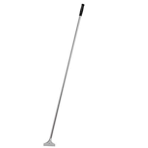 Warner 4" Big Blade Floor Scraper, 48" Steel Handle, 693,white