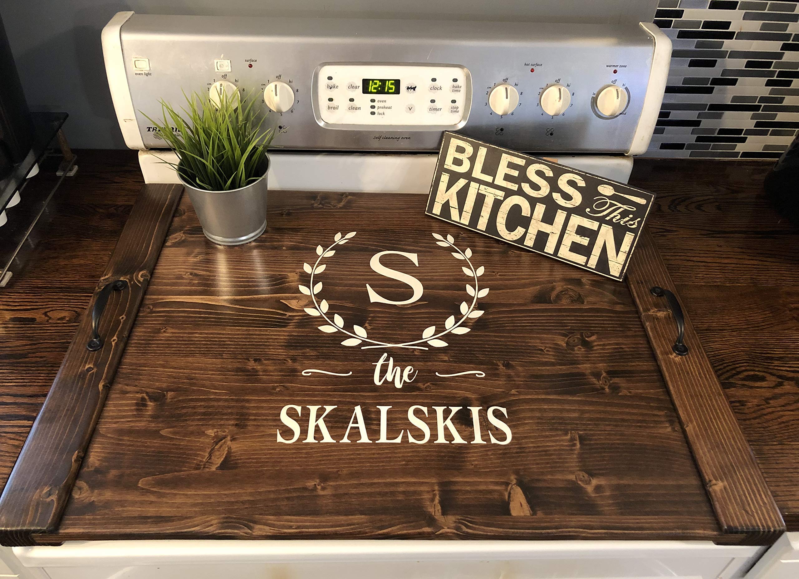 Rustic Farmhouse Stove board noodle board