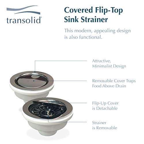 Transolid K-MTDD33229-1 Meridian 1-Hole Drop-in 50/50 Double Bowl 16-Gauge Stainless Steel Kitchen Sink Kit, 33-in x 22-in x 9-in, Brushed Finish