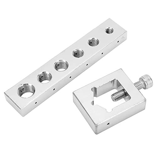 ZZZZS Safety Wire Nut Jig Holder Kit, Repair Tools Professional Carbon Steel Safety Lock Bolt Drill Jig Holder Kit for Adjustment