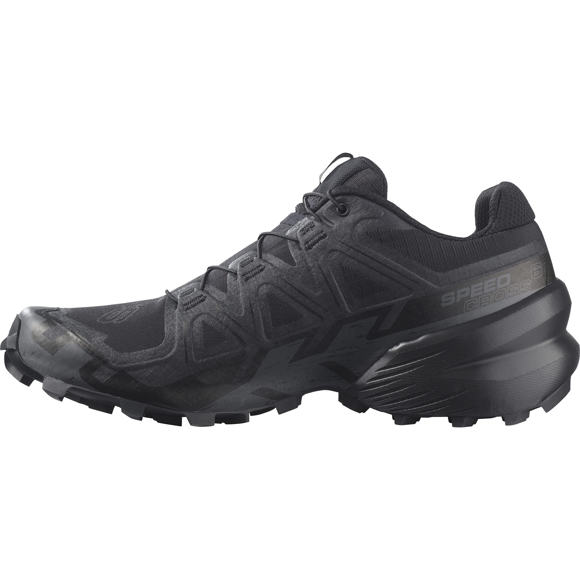 Salomon Speedcross 6 Black/White/Acid Lime 11 D (M)